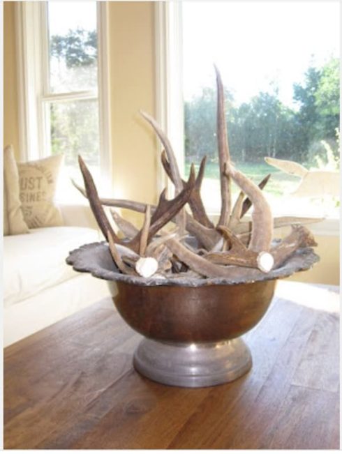 DIY Antler Decor for Your Holiday Table - Cowgirl Magazine|DIY Antler ...