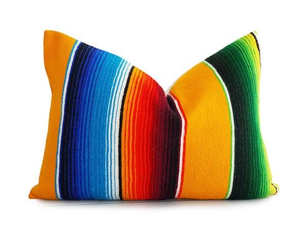 Southwest Serape Pillows for the Home - COWGIRL Magazine