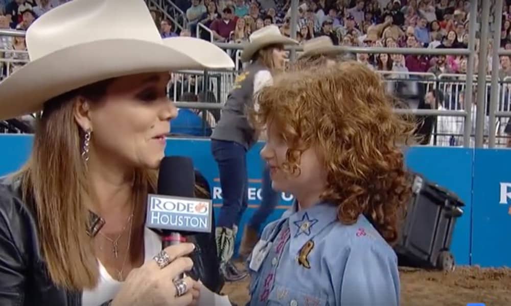 A Little Cowgirl Won Big Last Night During The First Round Of Mutton ...