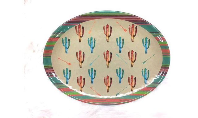 Cactus Or Feather? Southwestern Inspired Plates Are Spectacular!