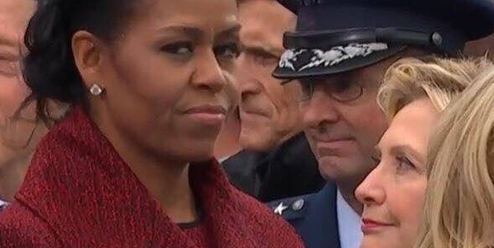 Remember Michelle Obama's Infamous Inauguration Side Eye? She Explains ...